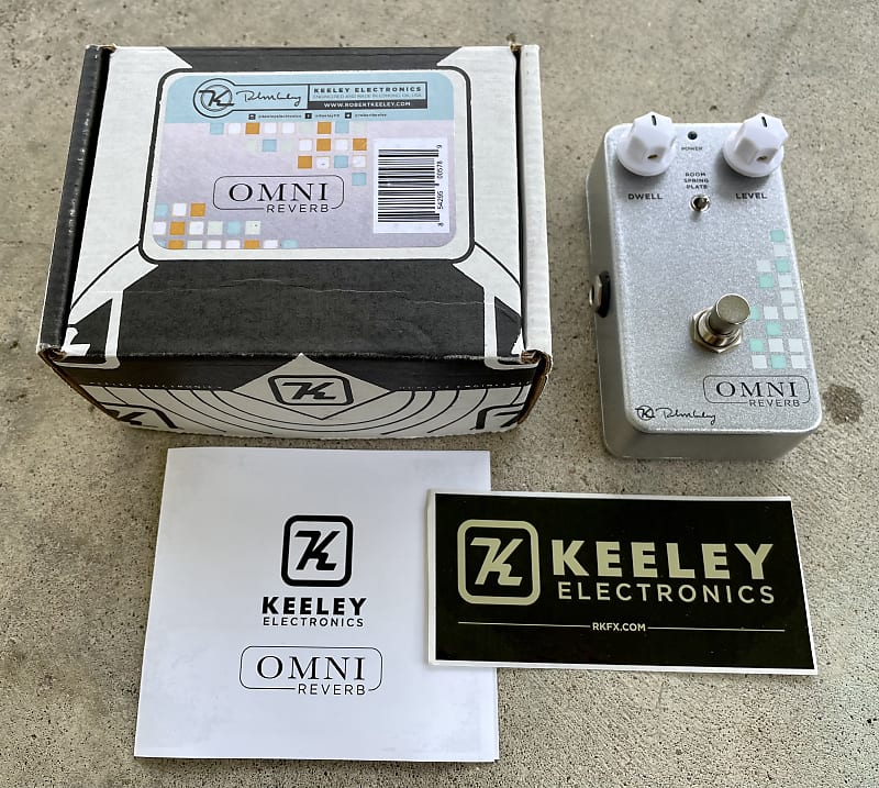 Keeley Omni Reverb Pedal CLEAN! | Reverb