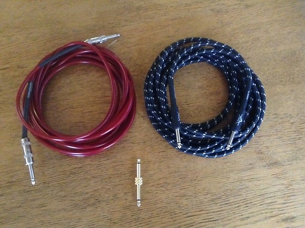 Fender / Livewire Custom Shop 18.6 Cable and 20 ft Red | Reverb