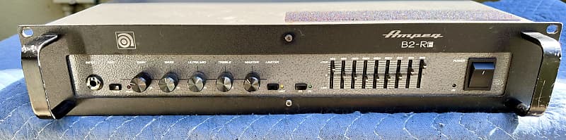 Ampeg B2-RE 450-Watt Rackmount Bass Amp Head 2000s - Black | Reverb