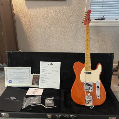 G&L Telecaster 2011 Clear orange | Reverb