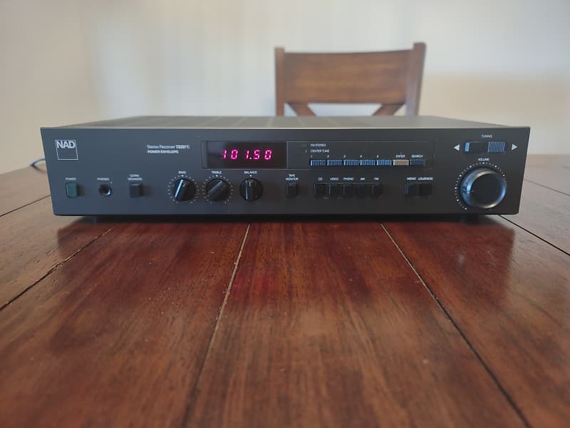 NAD 7220pe Vintage Stereo Receiver 1987+ Grey/Black | Reverb
