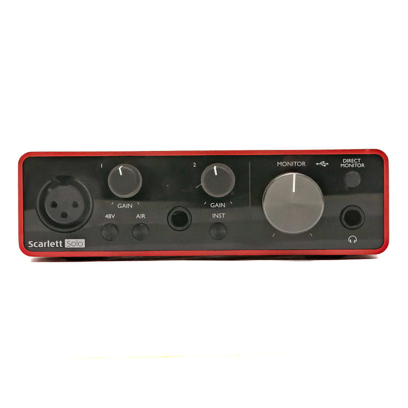 Focusrite - Solo G3 - SIngle Channel USB Audio Interface - | Reverb