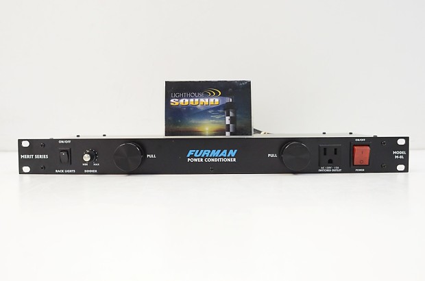 Furman M-8L Power Conditioner 8 Outlets with Lights | Reverb