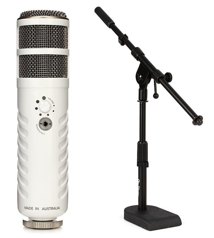 Rode Podcaster USB Broadcast Microphone Bundle with On-Stage | Reverb