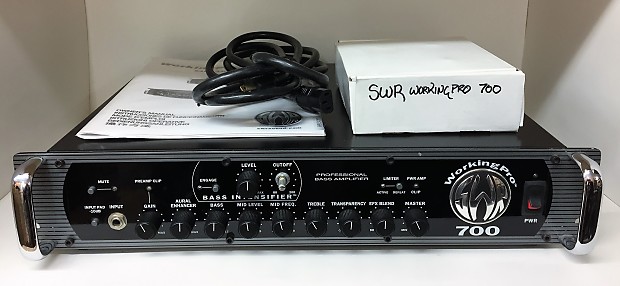 SWR WorkingPro 700 Bass Amplifier Head | Reverb