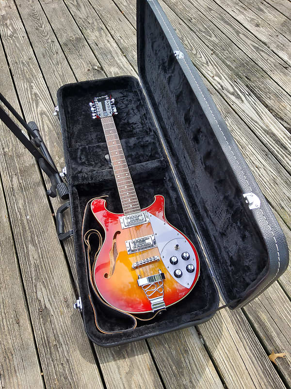 Harley Benton RB-612CS 12 String 2024 - Cherry Sunburst | Reverb