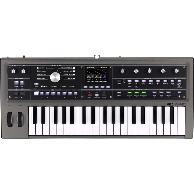 Korg - MicroKorg 2 37-Key Synthesizer / Vocoder with | Reverb