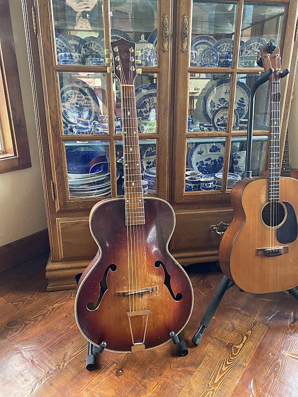 Kay / Silvertone Crest 1940s - Sunburst | Reverb