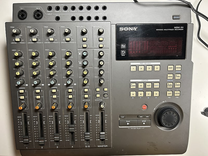 Sony MDM-X4 Minidisc Multitrack Digital Recorder | Reverb