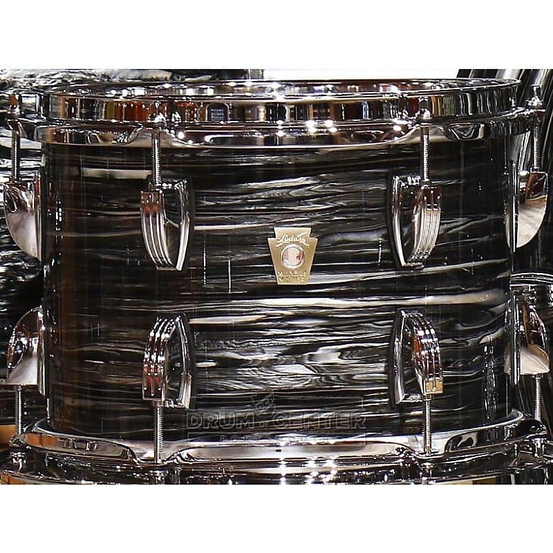 Ludwig Classic Maple Vintage Black Oyster 10x7.5 Tom | Reverb