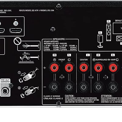 YAMAHA RX-V385 5.1-Channel 4K Ultra HD AV Receiver with | Reverb