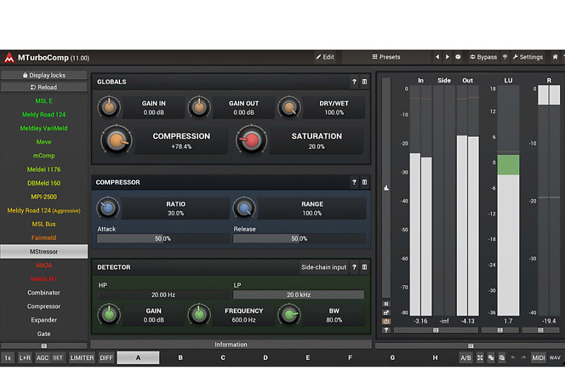 MeldaProduction MTurboComp (Download) | Reverb