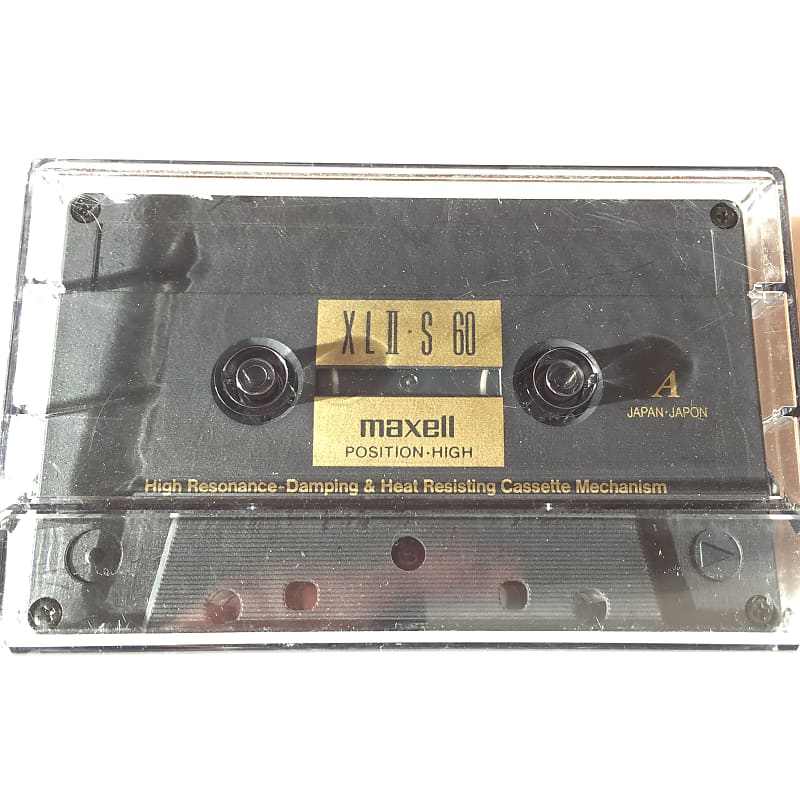 Maxell XLII-S Cassette Tapes 60 Minute 5 Count (2) | Reverb
