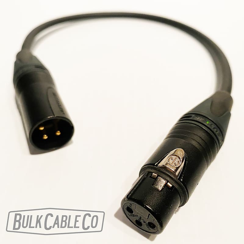 Mogami 2549 Microphone Cable - 1.5 FT - Neutrik Gold XLR | Reverb UK