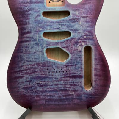 Warmtone Custom Guitars Tele “Blueberry “- Matte telecaster | Reverb