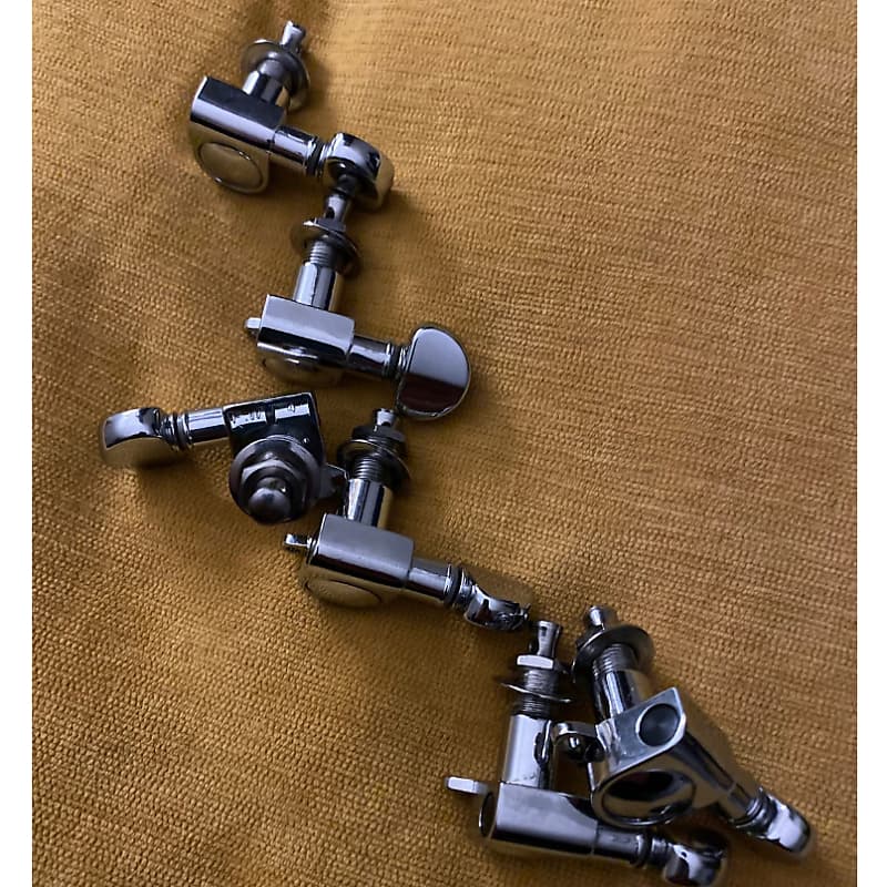 Ping 6 Inline Grover Style Tuners Stratocaster Telecaster | Reverb