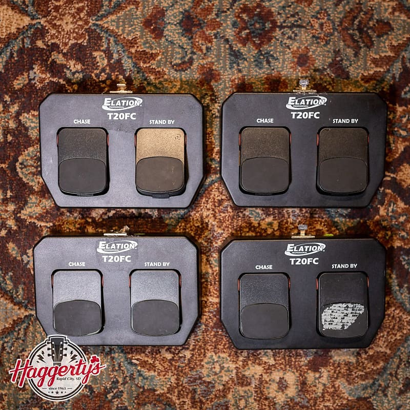 Elation Professional T20FC Foot Controls Set of 4 - Used | Reverb