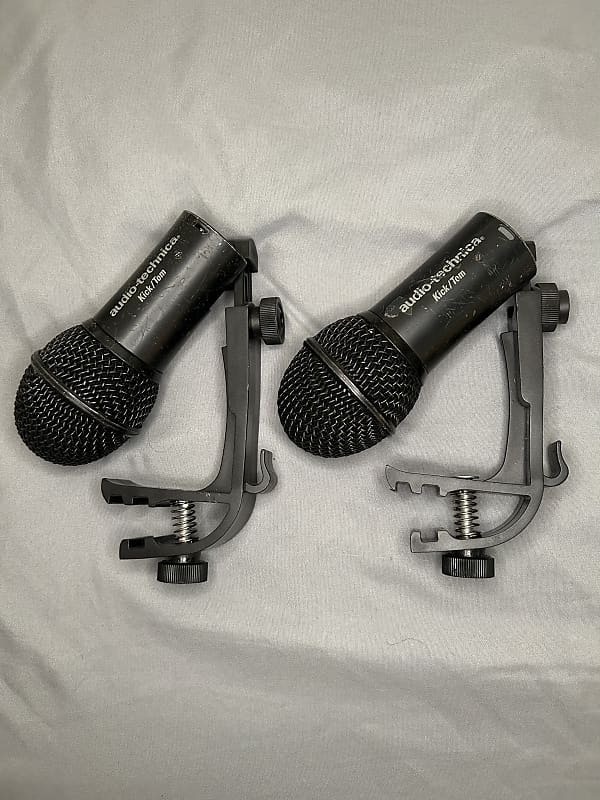 Audio-Technica Kick/Tom Mic (pair) - Black | Reverb