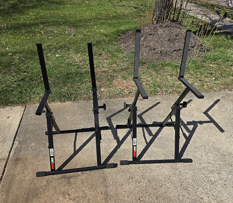 Proline Guitar Amp Stands (2) - Black | Reverb