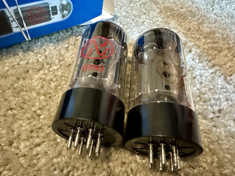 JJ Electronic 6550 Vaccum Tubes Used | Reverb