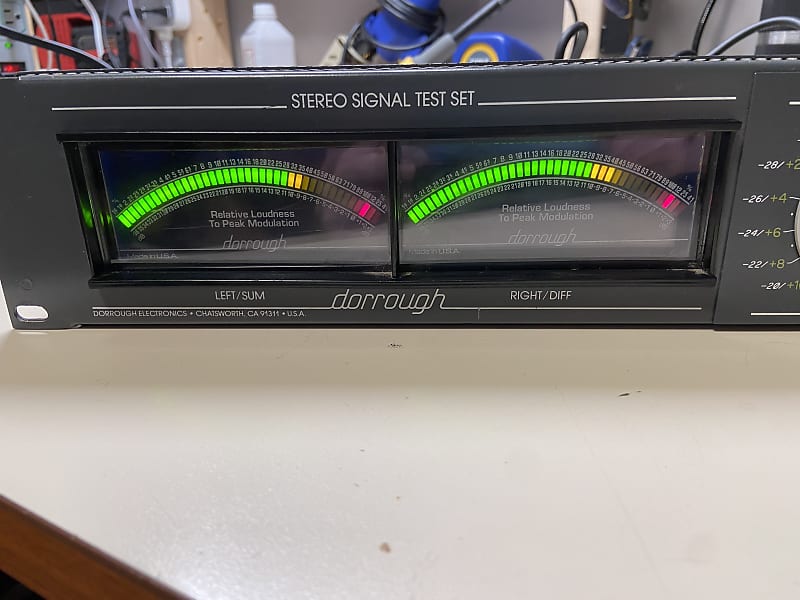 Dorrough 1200 B Stereo Signal Test Set - 1200B - Works Great! | Reverb