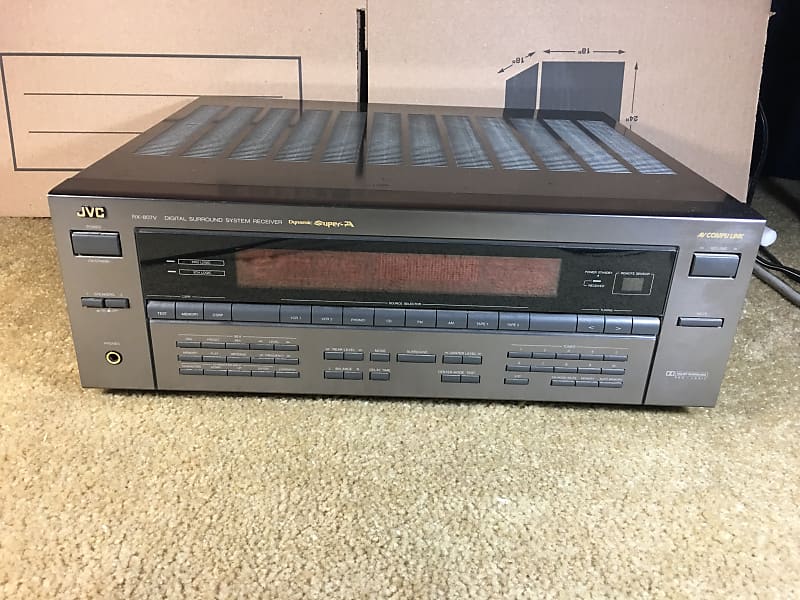 JVC RX-807V Digital Surround Sound Receiver (1992) | Reverb