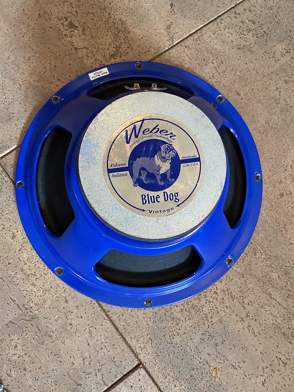 Weber 12” Ceramic Blue Dog | Reverb