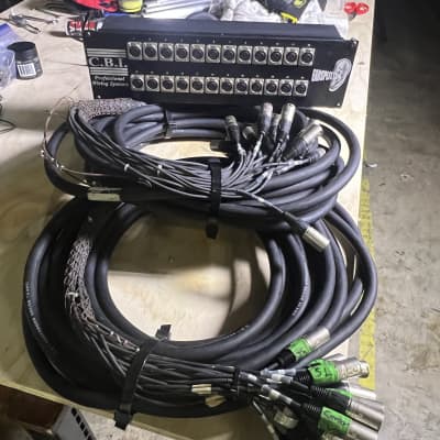 CBI Cables 24ch ISO 50 ft XLR Snake In Ear System Splitter - | Reverb