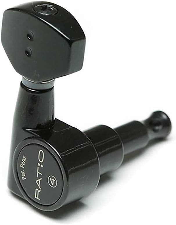 Graph Tech BLACK (NON-LOCKING) Ratio Standard 6 in line | Reverb