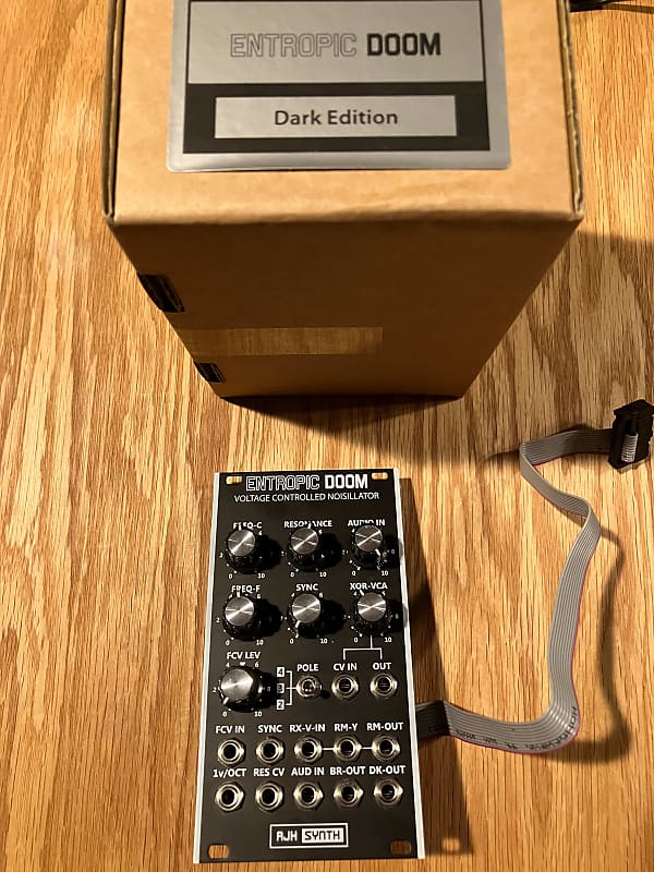 AJH Synth Entropic Doom Noise Oscillator Noisillator -Dark | Reverb
