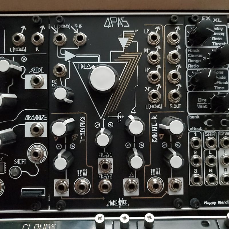 Make Noise QPAS Module BUNDLE W/ 4 Patch Cables And 5 Way | Reverb