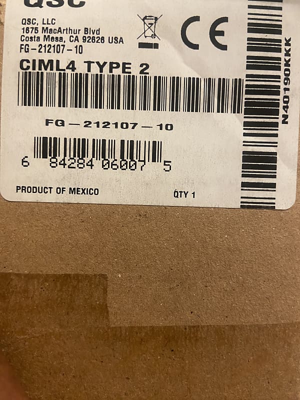 QSC CIML4-TYPE2 I/O expansion board 2022 | Reverb