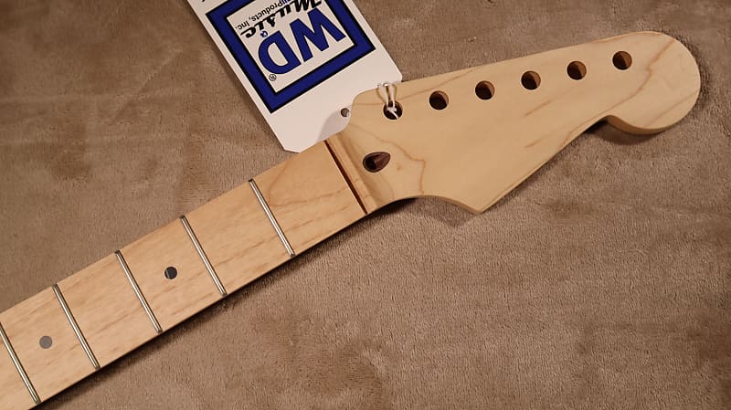 WD Music WD6SM Lic Fender 24 Fret Maple Baritone Conversion | Reverb