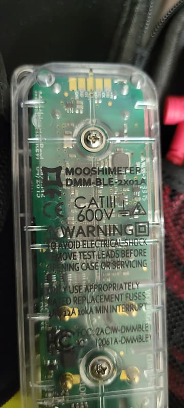Mooshimeter Dmm-ble 2x01a 2019 Clear Bluetooth Meter | Reverb