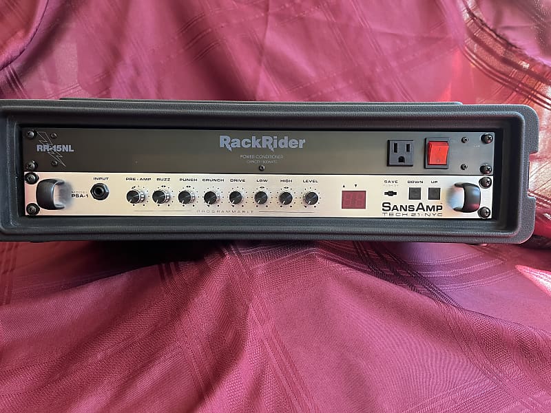 Rack mount Tech 21 Sans Amp PSA 1, Furman Rack Rider, SKB | Reverb