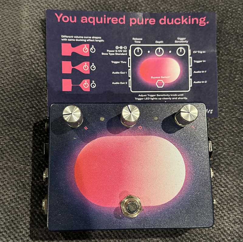 Pill the Pill Stereo Analogue Ducking Effect Pedal 2022 - | Reverb