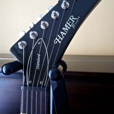 Hamer XT Standard Explorer 2000's - Black | Reverb