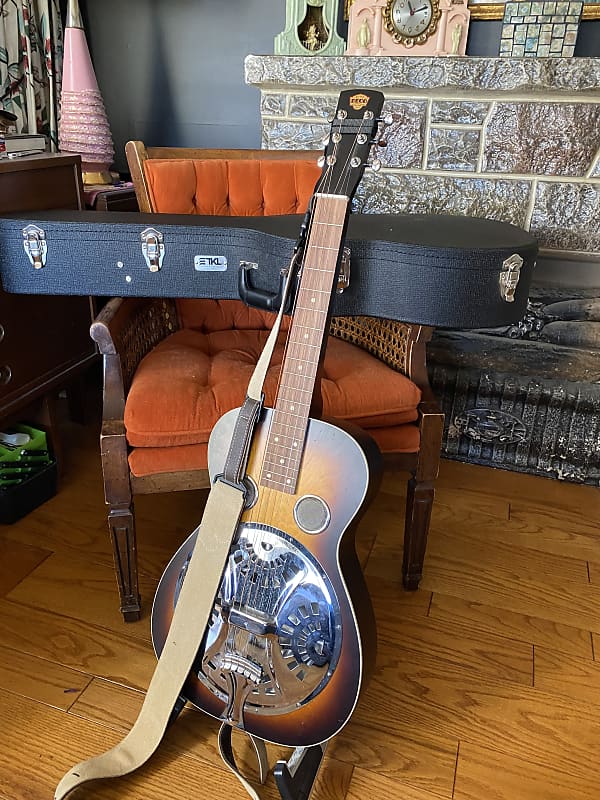 Beard Deco Phonic 27 Square Neck Resonator Guitar and TKL | Reverb
