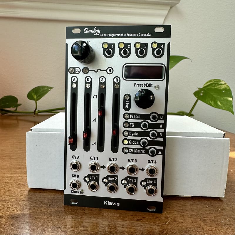 Klavis Quadigy Quad Envelope Generator Eurorack Module | Reverb Klavis Quadigy Quad Envelope Generator Eurorack Module | Reverb
