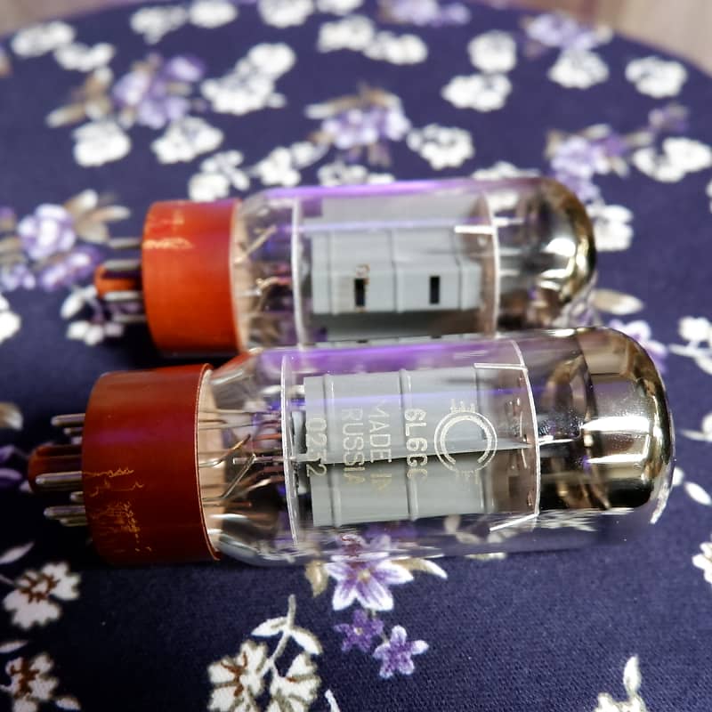 Svetlana 6L6GC Power Tube Pair 2x | Reverb