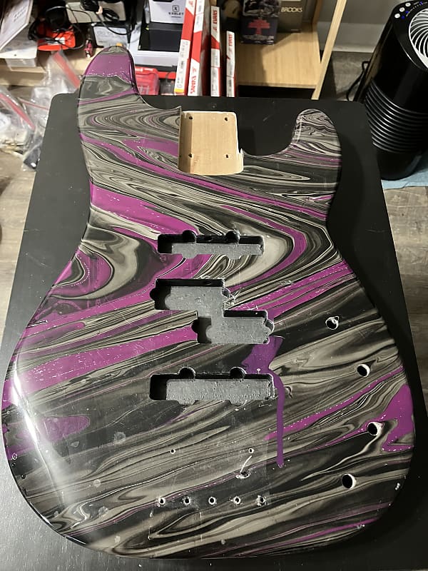 Custom made Precision bass body Fender Spec | Reverb