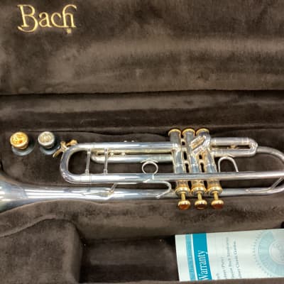 Bach 180S37 Stradivarius Bb Silver Trumpet Trumpet | Reverb