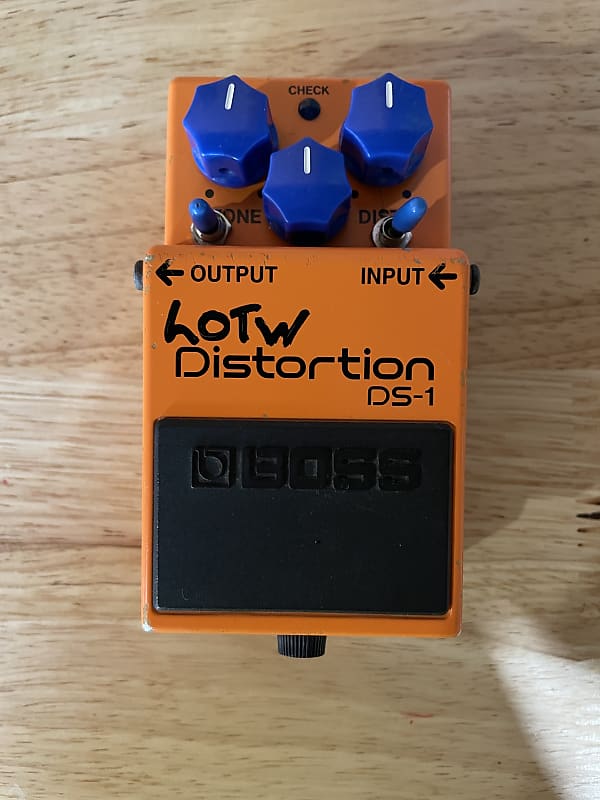 (LOTW) Modded Boss DS1 Distortion Boss Distortion Orange | Reverb