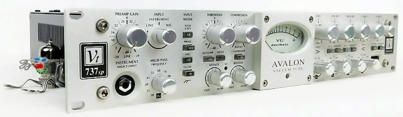 Avalon Design VT-737 SP Tube Mic Preamp Compressor | Reverb