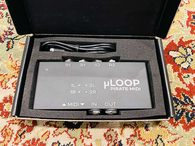 Pirate MIDI Micro LOOP (uLOOP) 2023 - Black - NEW! | Reverb
