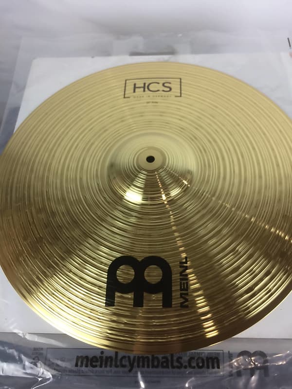 Meinl HCS Expanded Cymbal Set w/ 10" Splash, 14" Hi-Hats, 16" | Reverb
