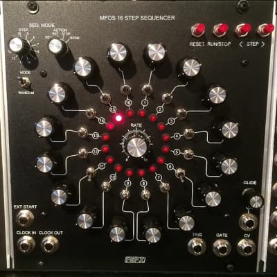 16 Step Rotary Sequencer Moog Unit MU Free State FX MFOS | Reverb UK