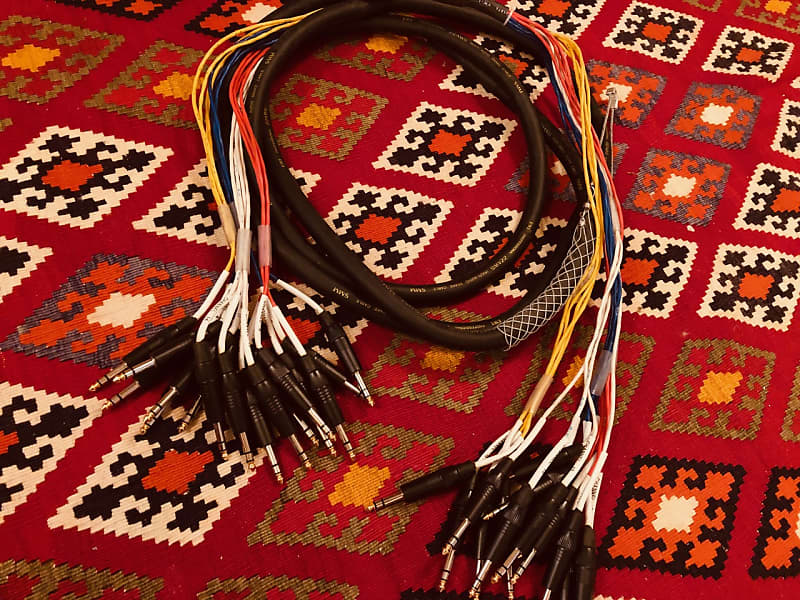 EWI MTPS / KTPS 16 Channel TRS ¼" Patch Snake Fantail Cable | Reverb