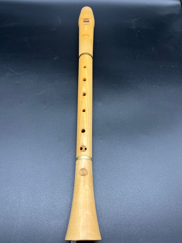 Moeck Tuju series Model #226 1970s Alto Maple Wood 3 piece | Reverb