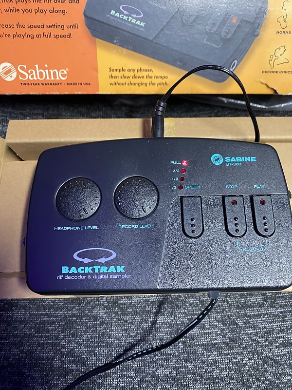 Sabine Backtrak BT-300 1998 - Black | Reverb